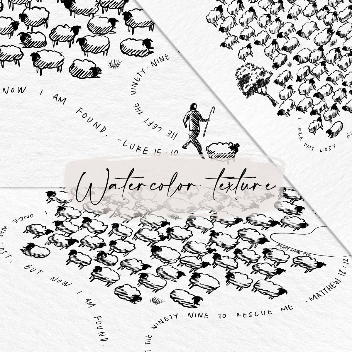 One Lost Sheep - Poster – Project Made New