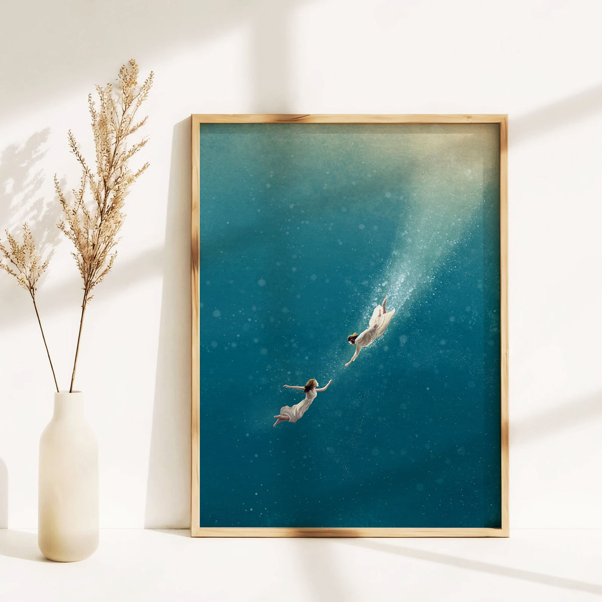 Deep Dive - Framed Print – Project Made New