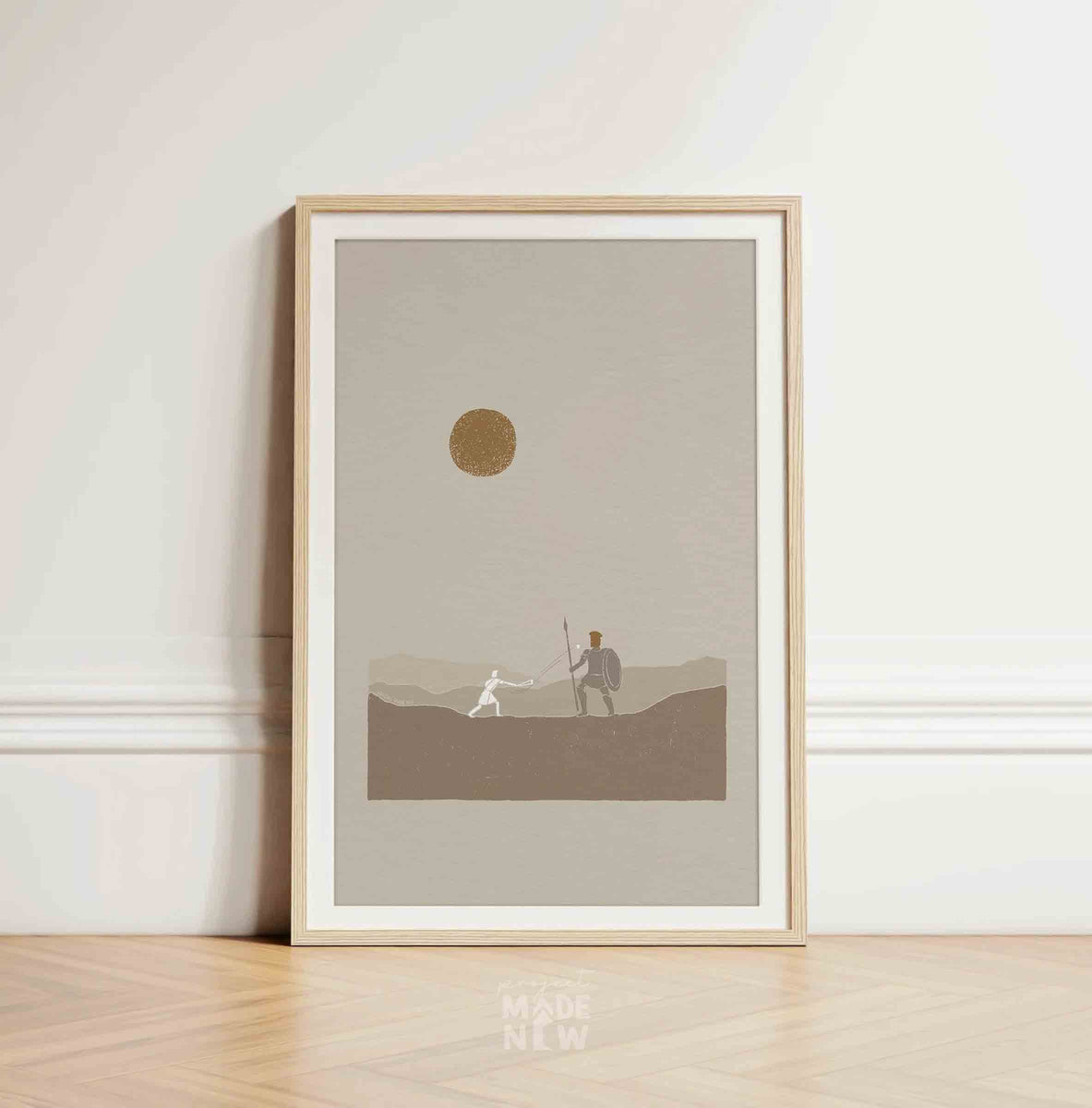 David and Goliath (Colors) - Digital Download – Project Made New