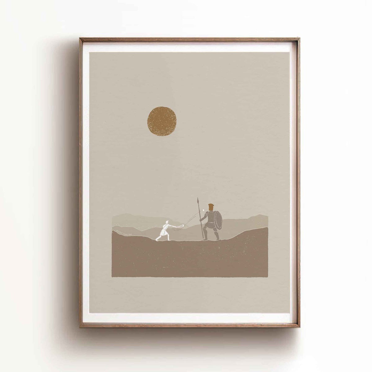 David and Goliath (Colors) - Digital Download – Project Made New