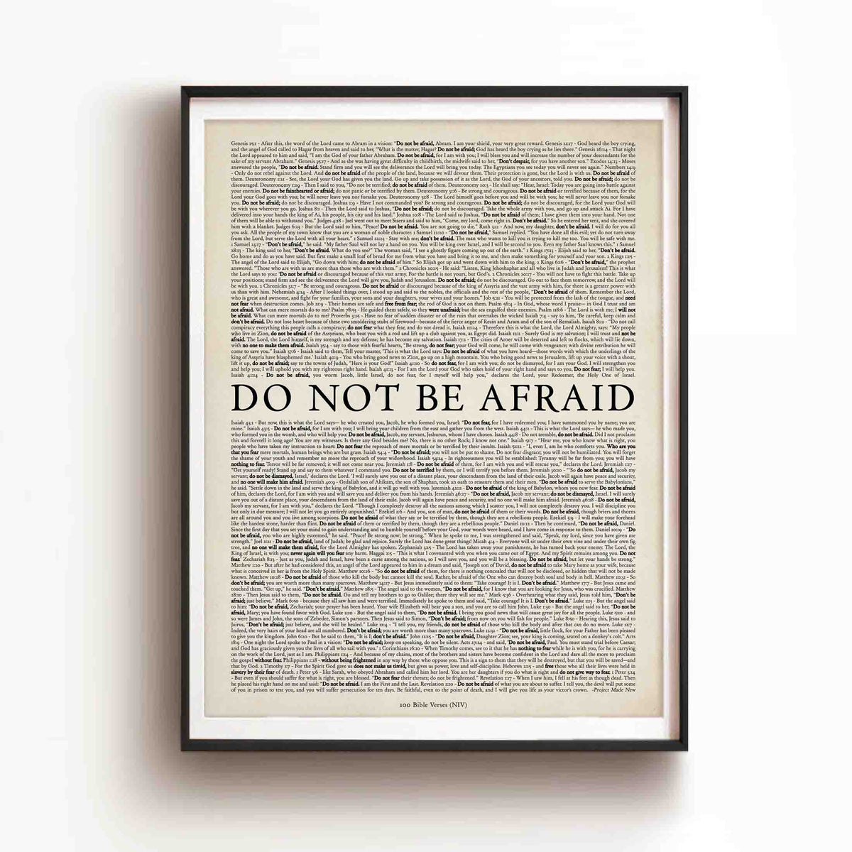 Do Not Be Afraid V2 - Digital Download – Project Made New