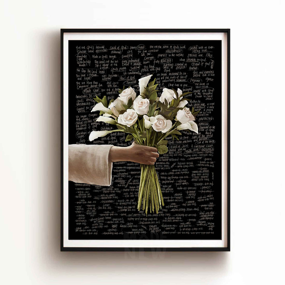 God's Bouquet - Framed Print – Project Made New