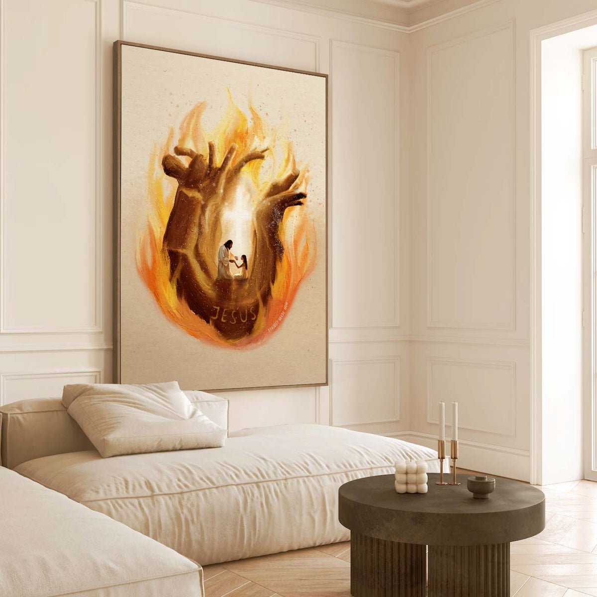 Burn - Canvas – Project Made New