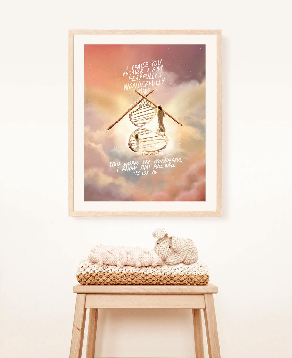 Fearfully and Wonderfully Made - Framed Print – Project Made New